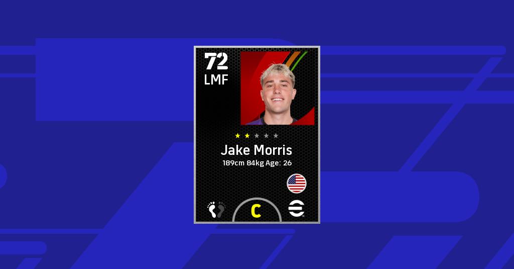 Estatisticas de Jake Morris en eFootball