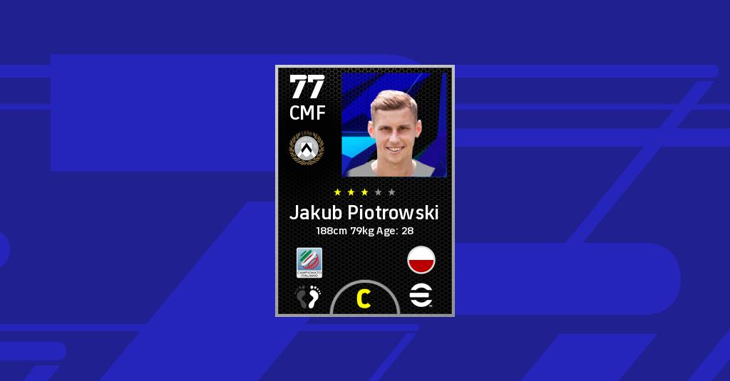 Estatisticas de Jakub Piotrowski en eFootball