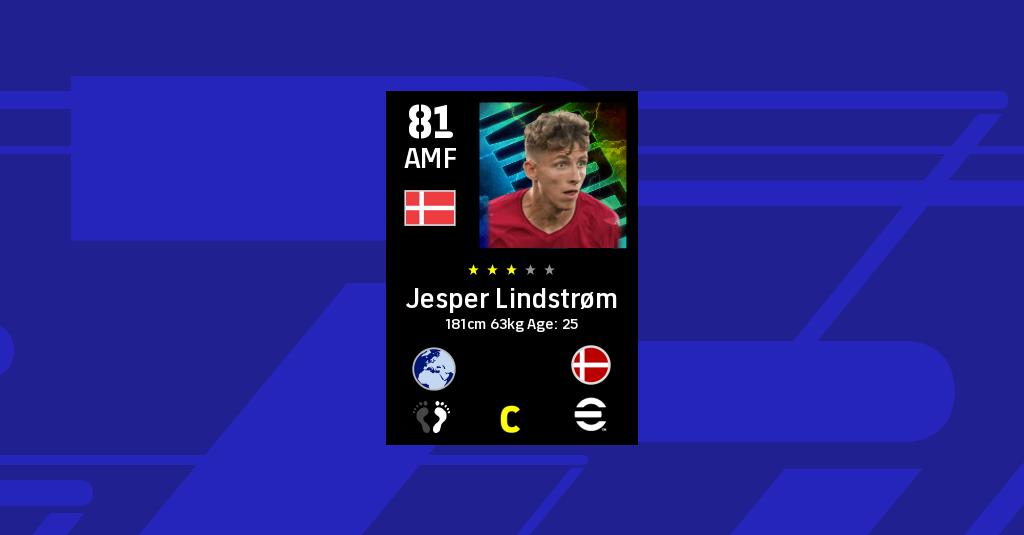Estatisticas de Jesper Lindstrøm en eFootball