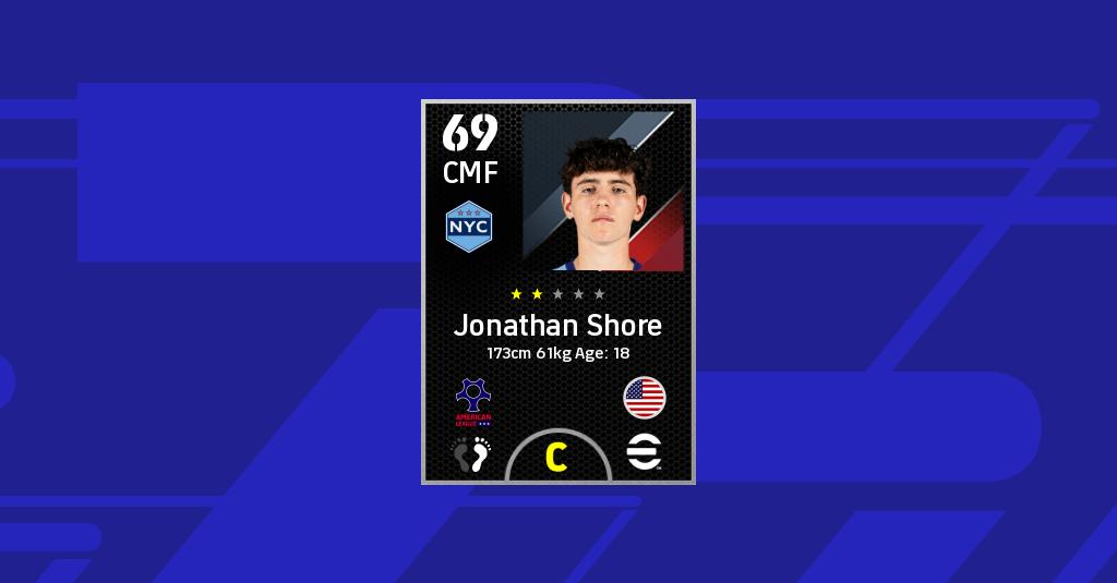 Estatisticas de Jonathan Shore en eFootball