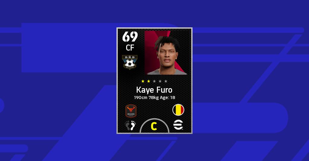 Estatisticas de Kaye Furo en eFootball