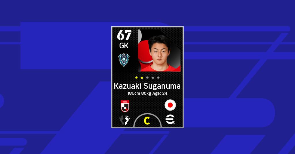 Estatisticas de Kazuaki Suganuma en eFootball