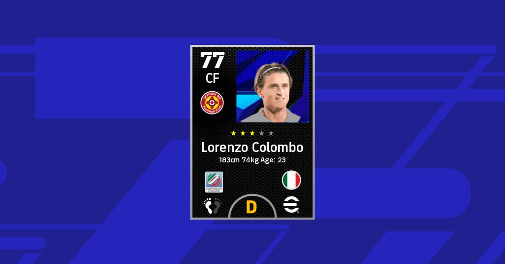 Estatisticas de Lorenzo Colombo en eFootball