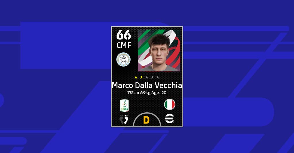 Estatisticas de Marco Dalla Vecchia en eFootball