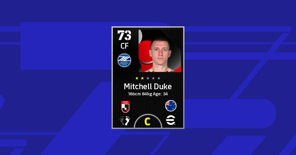 Estatisticas de Mitchell Duke en eFootball