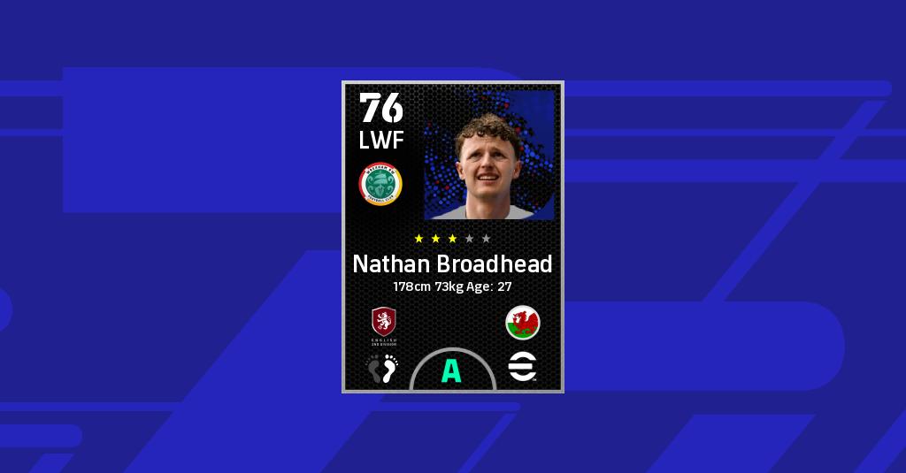 Estatisticas de Nathan Broadhead en eFootball