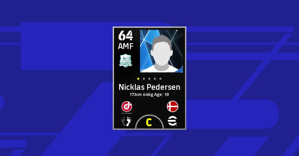 Estatisticas de Nicklas Pedersen en eFootball