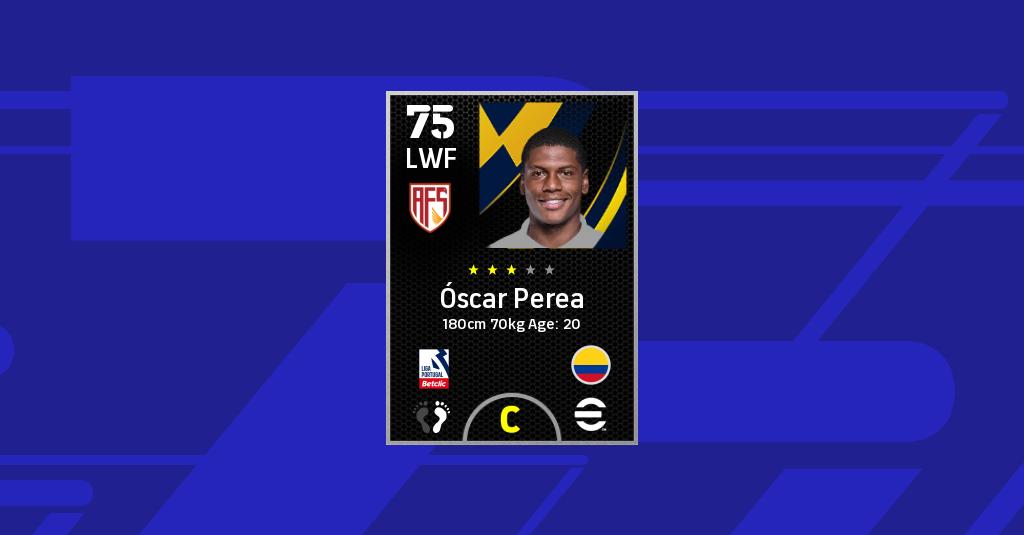 Estatisticas de Óscar Perea en eFootball 2022
