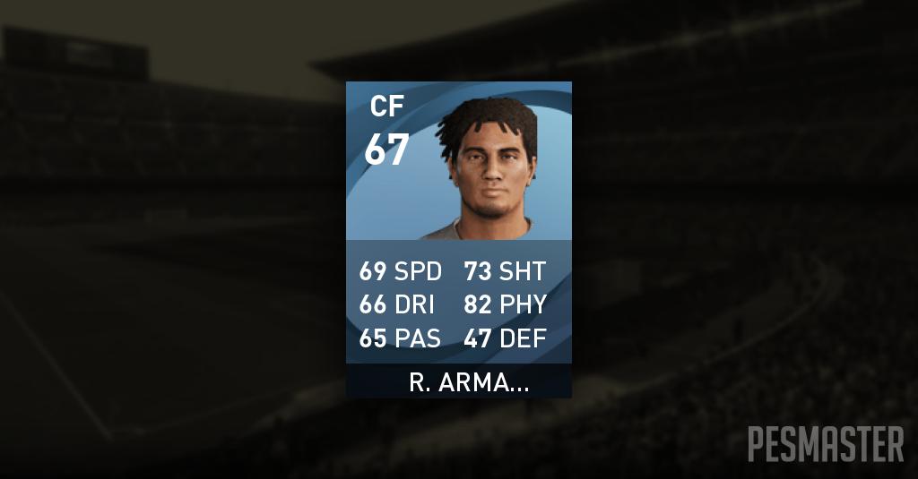 Estatisticas de R. Arma en PES 2021 Mobile