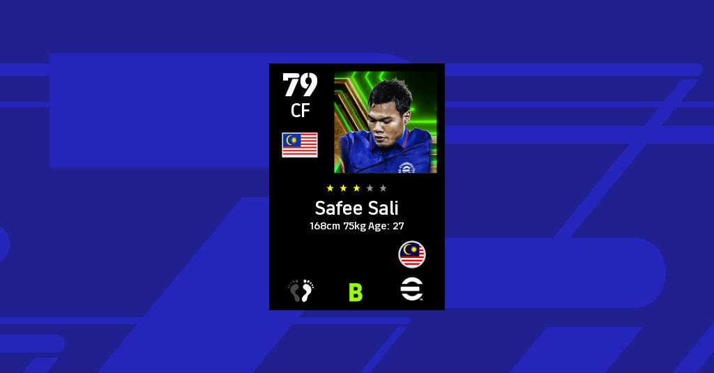 Estatisticas de Safee Sali en eFootball