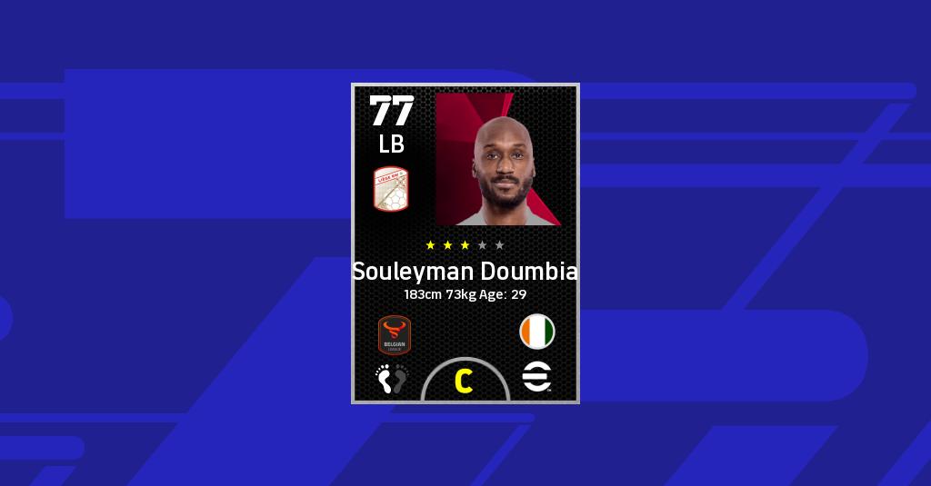 Estatisticas de Souleyman Doumbia en eFootball