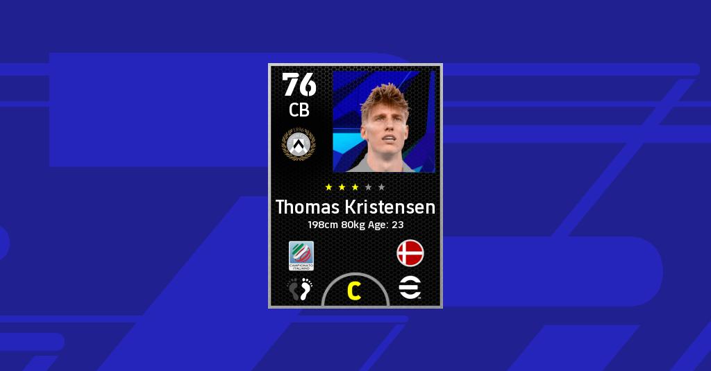 Estatisticas de Thomas Thiesson Kristensen en eFootball