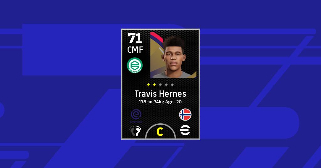 Estatisticas de Travis Hernes en eFootball