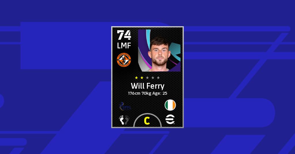 Estatisticas de Will Ferry en eFootball