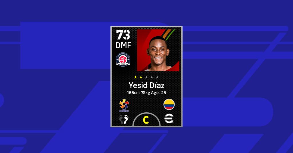 Estatisticas de Yesid Díaz en eFootball