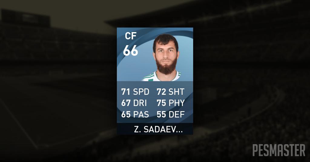 Estatisticas de Zaur Sadaev en PES 2021 Mobile