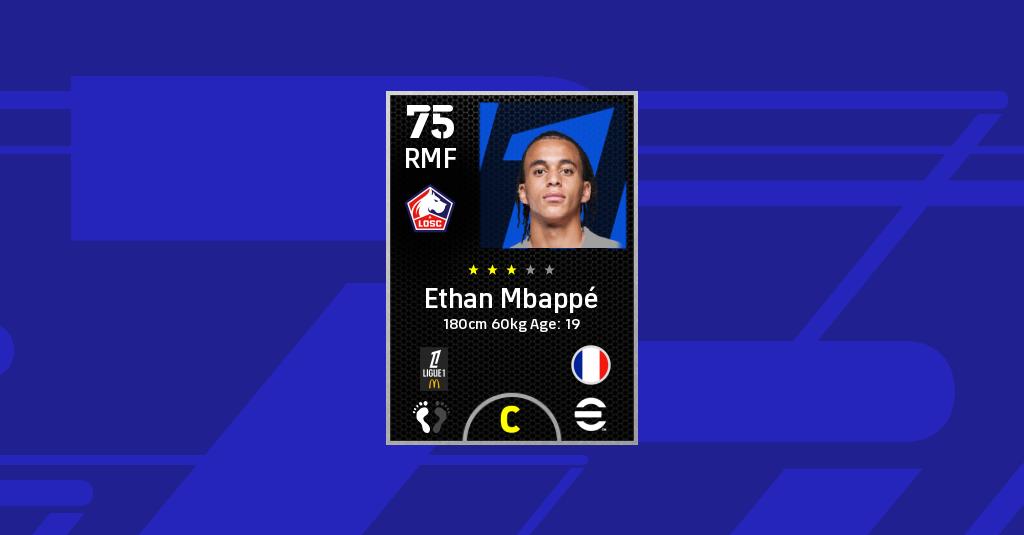 Ethan Mbappé eFootball Stats