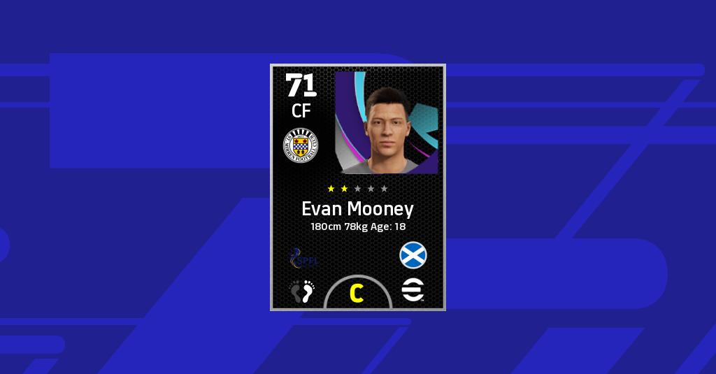 Evan Mooney eFootball Stats
