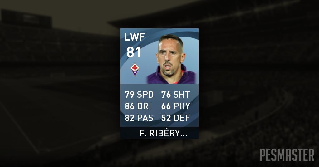 Franck Ribéry PES 2021 Stats