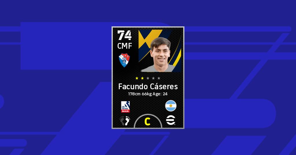Facundo Cáseres eFootball Stats