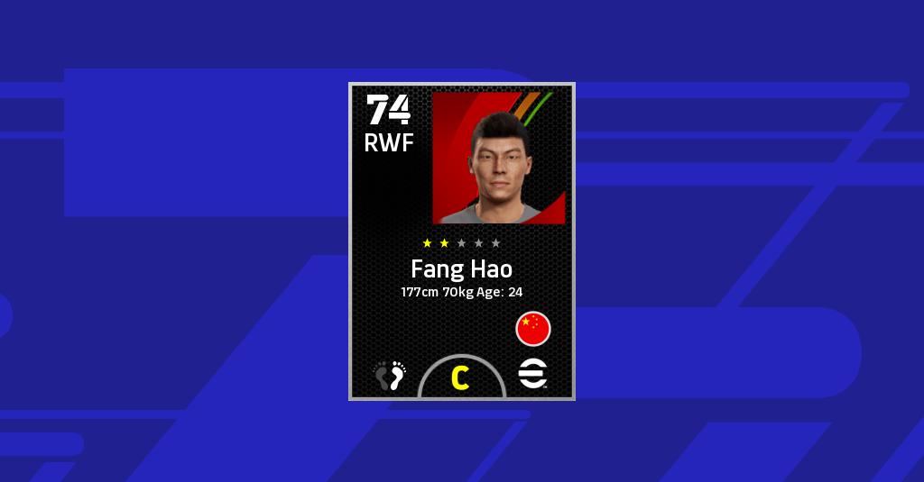 Fang Hao eFootball Stats