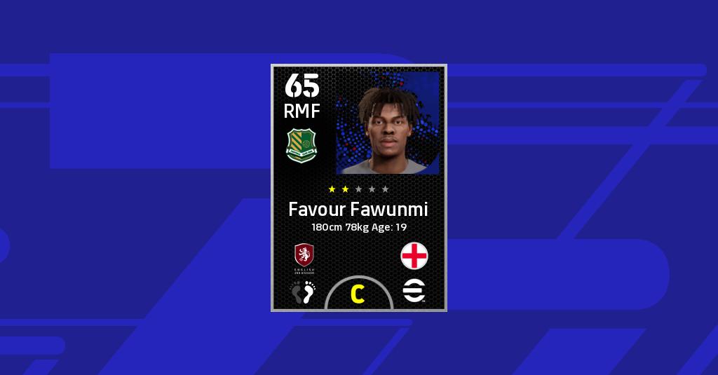 Favour Fawunmi eFootball Stats