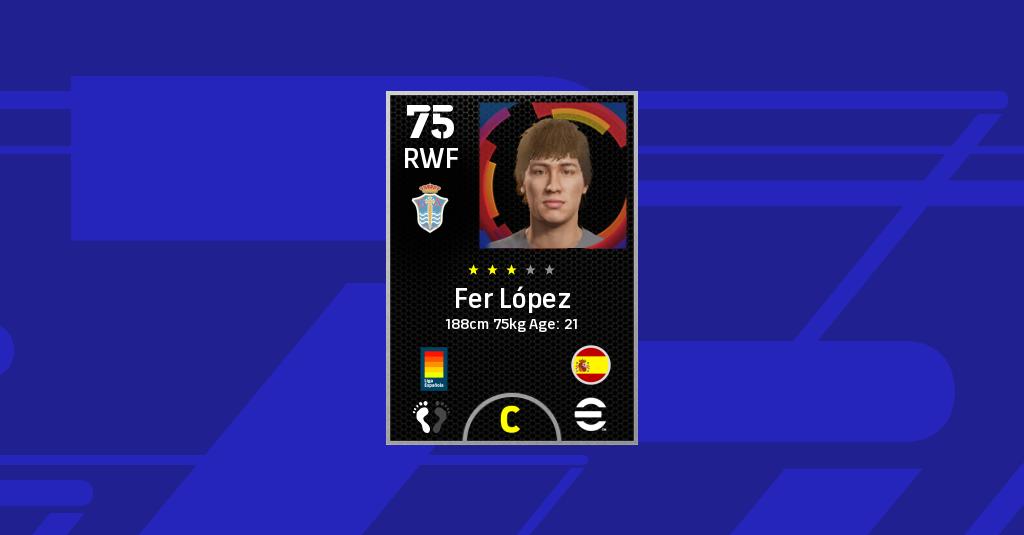 Fer López eFootball Stats