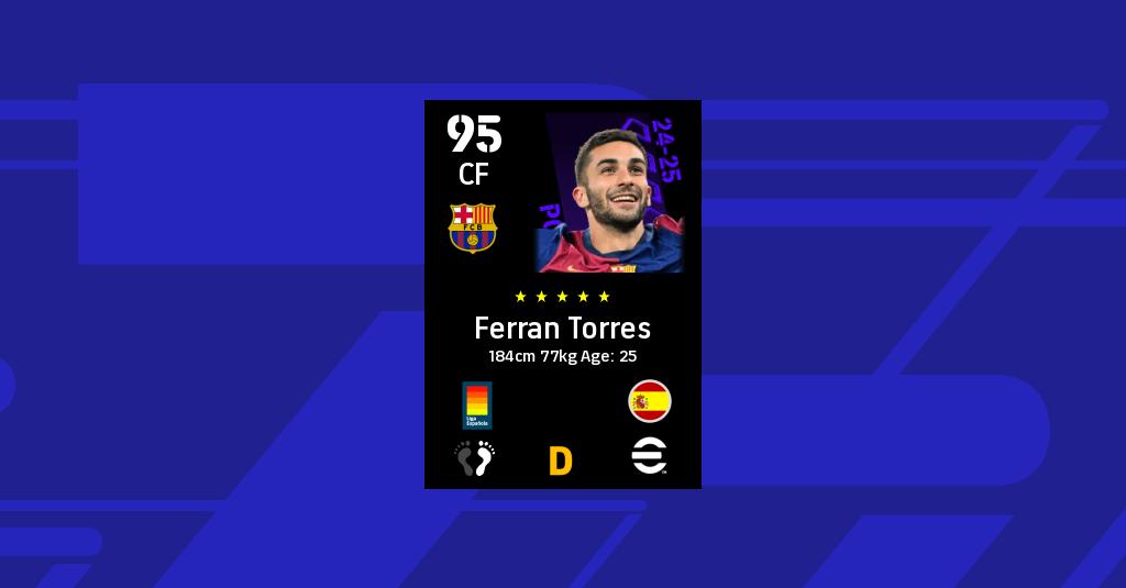 Ferran Torres eFootball Stats