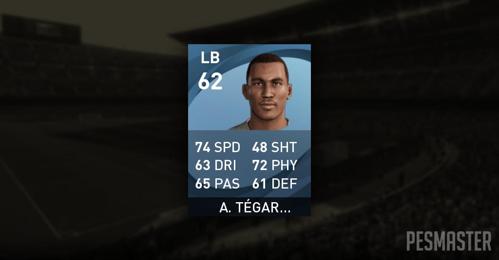 Statistiques de Alexandre Tégar no PES 2021 Mobile