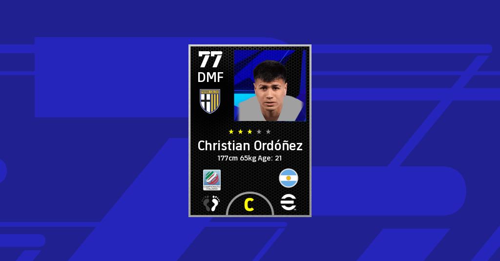 Statistiques de Christian Ordóñez no eFootball