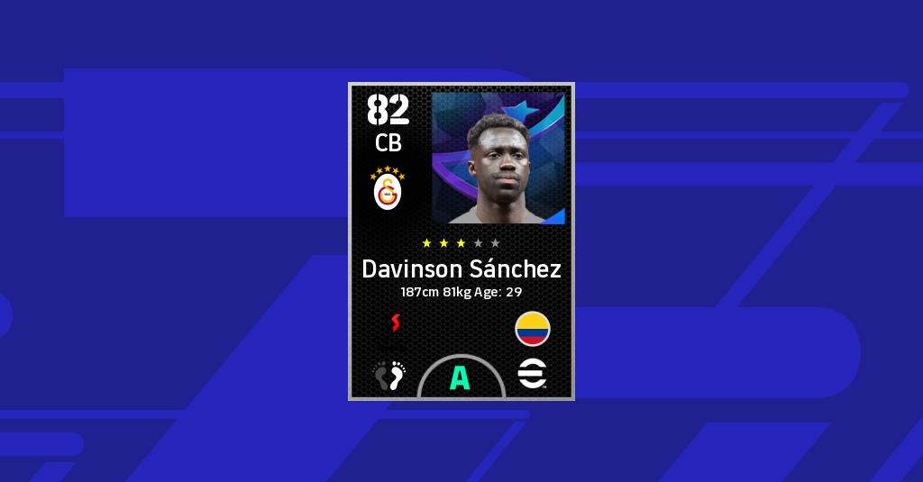 Statistiques de Davinson Sanchez no eFootball