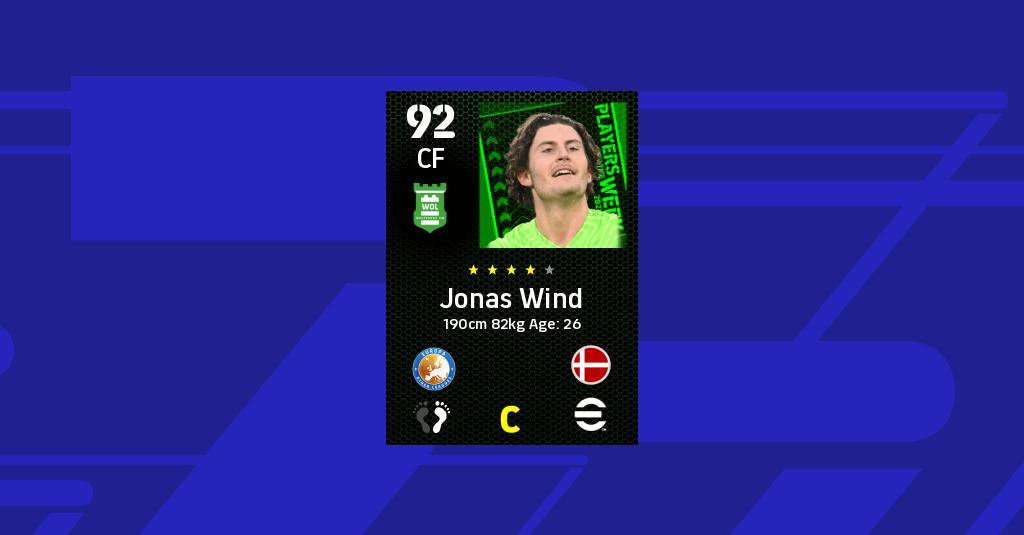 Statistiques de Jonas Wind no eFootball 2022