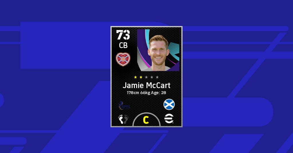 Statistiques de Jamie McCart no eFootball 2022