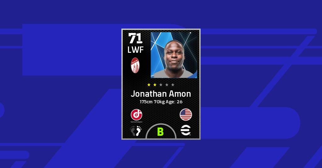 Statistiques de Jonathan Amon no eFootball