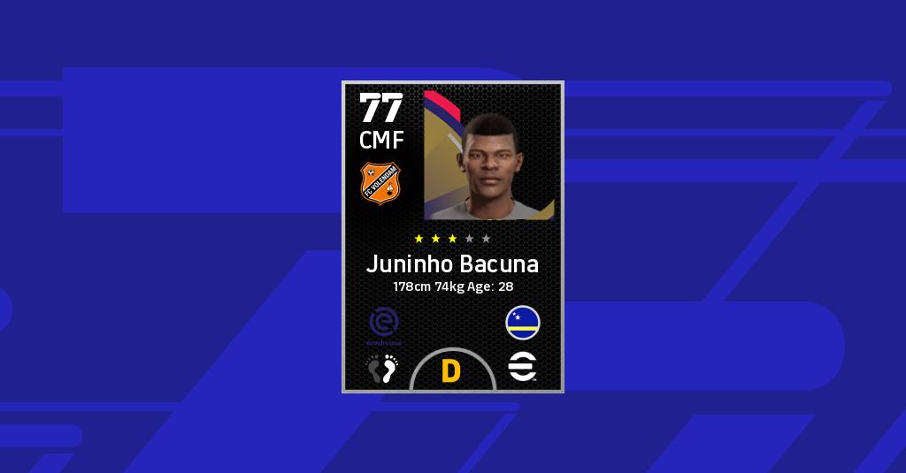 Statistiques de Juninho Bacuna no eFootball