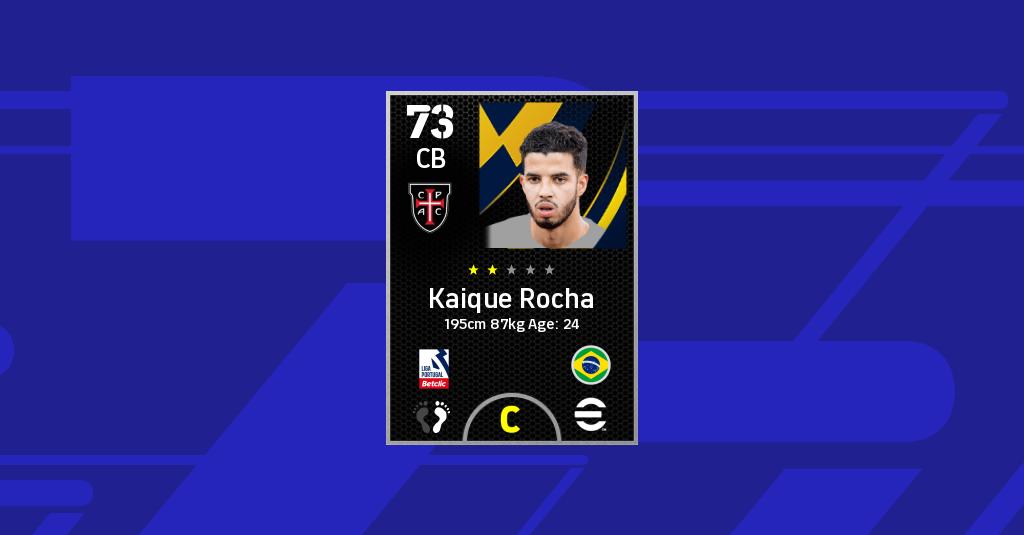 Statistiques de Kaique Rocha no eFootball 2022