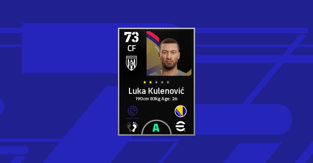 Statistiques de Luka Kulenović no eFootball