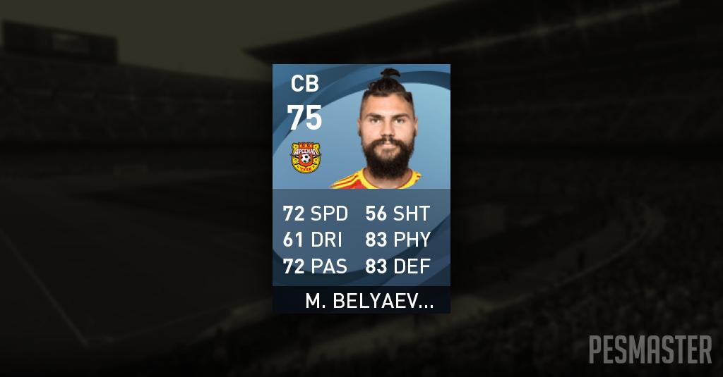 Statistiques de Maxim Belyaev no PES 2021 Mobile