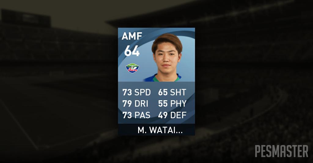 Statistiques de Masaki Watai no PES 2021