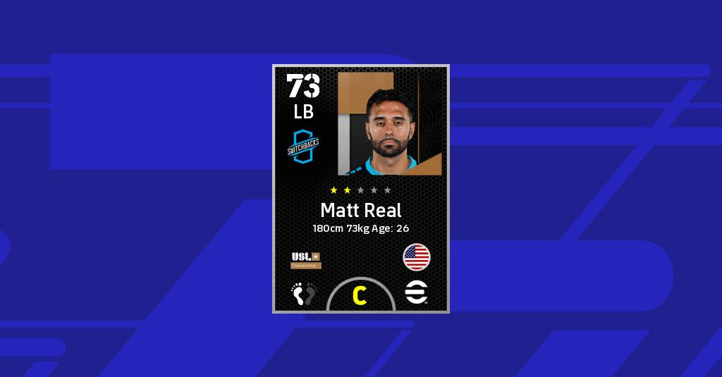 Statistiques de Matt Real no eFootball 2022