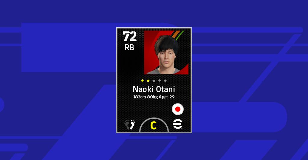 Statistiques de Naoki Otani no eFootball