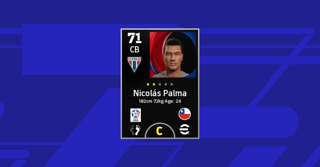 Statistiques de Nicolás Palma no eFootball