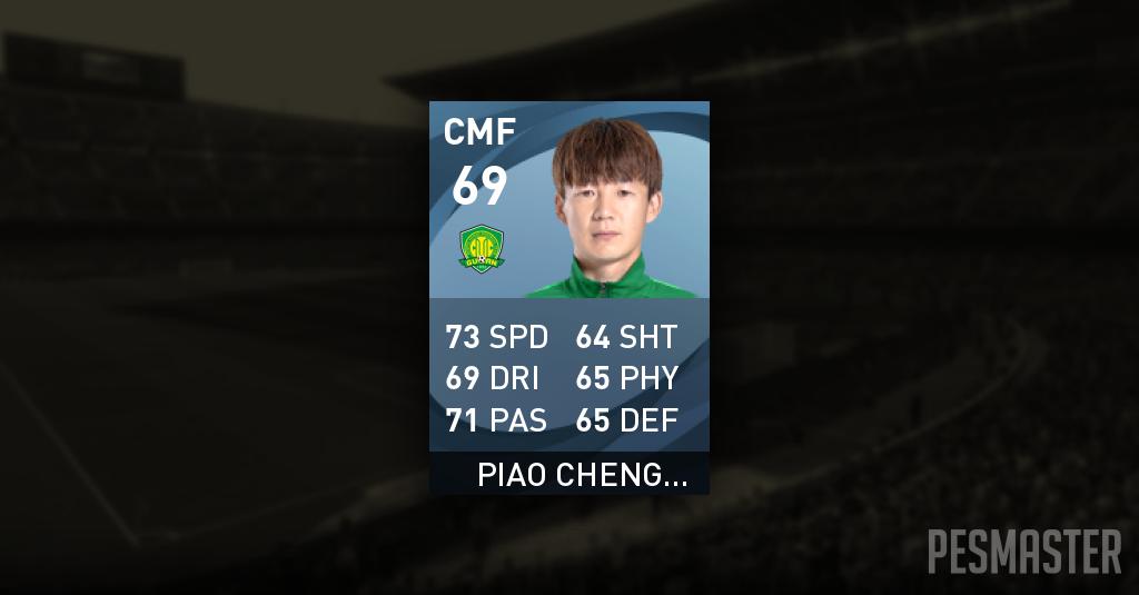 Statistiques de Piao Cheng no PES 2021