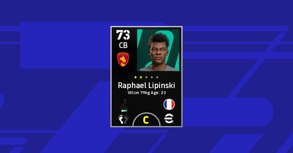 Statistiques de R. Lipinski no eFootball 2022