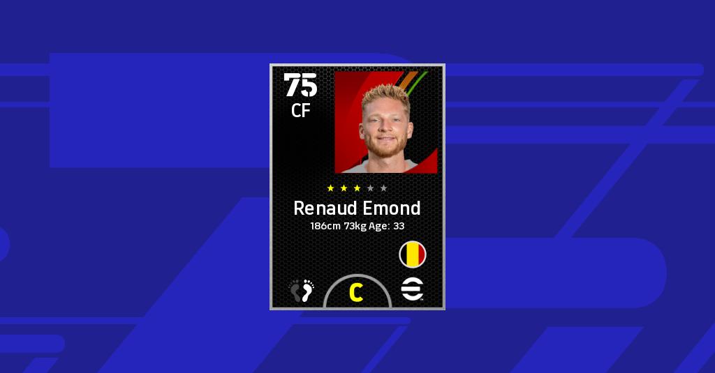 Statistiques de Renaud Emond no eFootball 2022