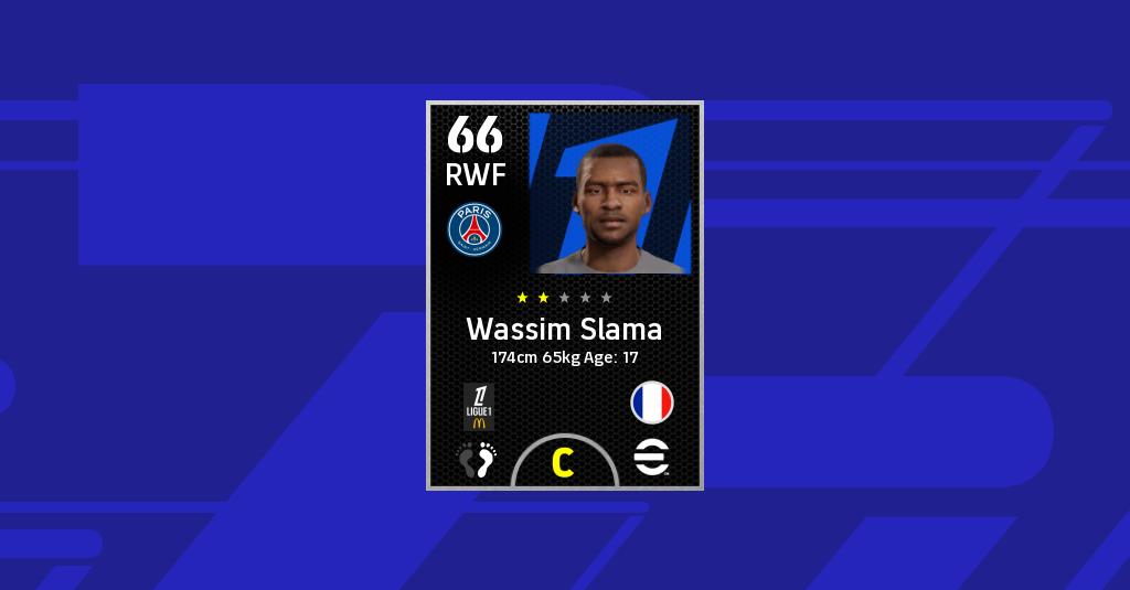 Statistiques de Wassim Slama no eFootball