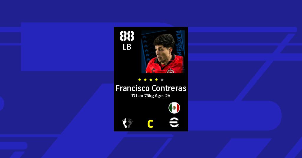 Francisco Contreras eFootball Stats