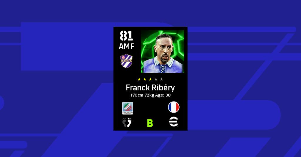 Franck Ribéry eFootball Stats