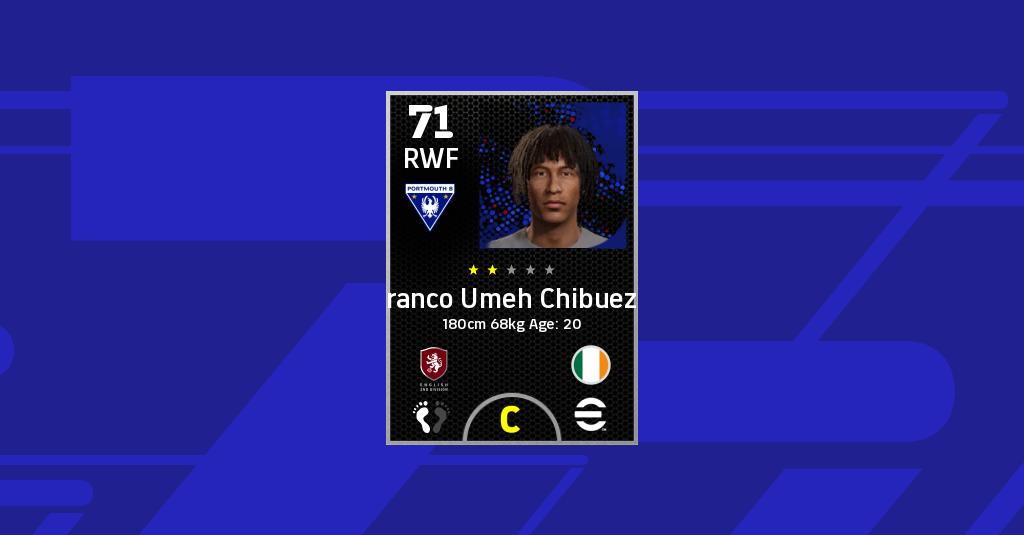 Franco Umeh Chibueze eFootball Stats