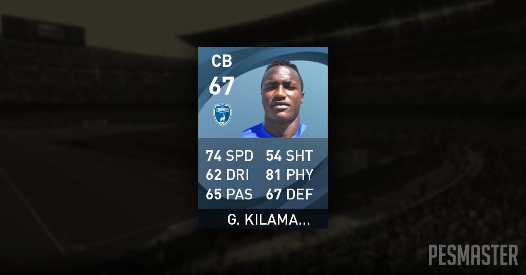 Guy-Marcelin Kilama PES 2021 Mobile Stats